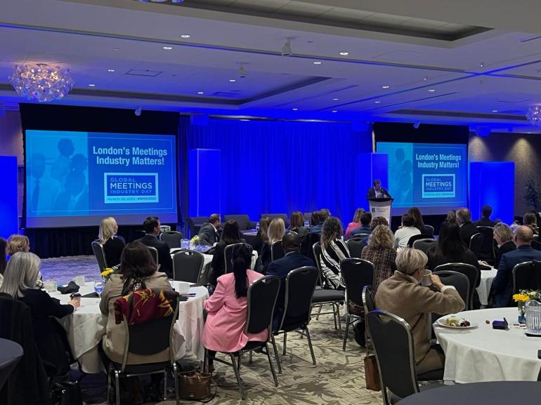 London celebrates the importance of meetings industry at RBC Place ...